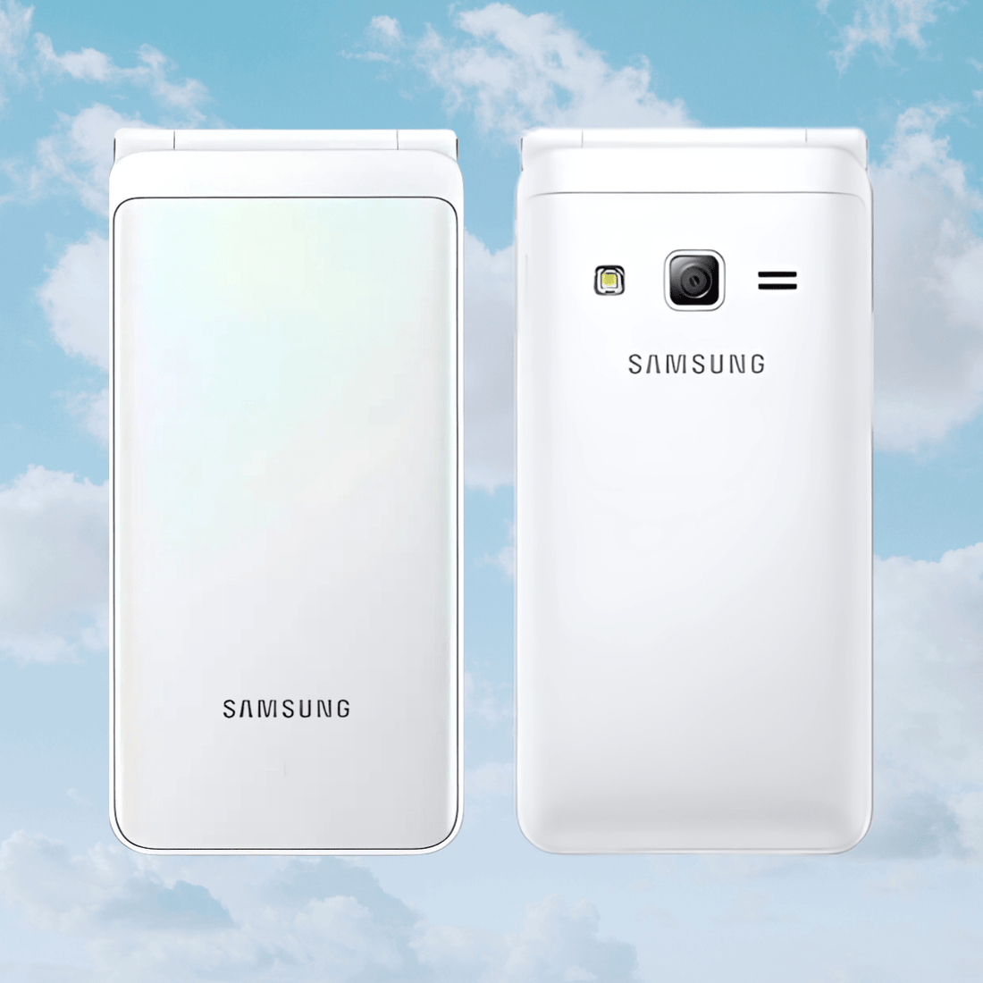 Samsung Galaxy Folder 2 G160N (Korean Variant) | White Android Flip ...
