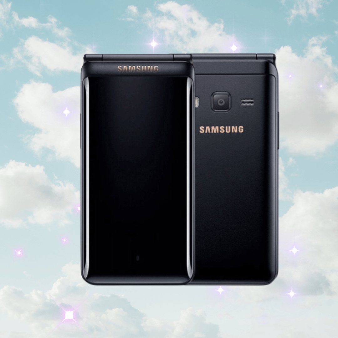 Buy Samsung Galaxy Folder 2 G1650 - Unlocked - Android Flip Phone – Y2K ...