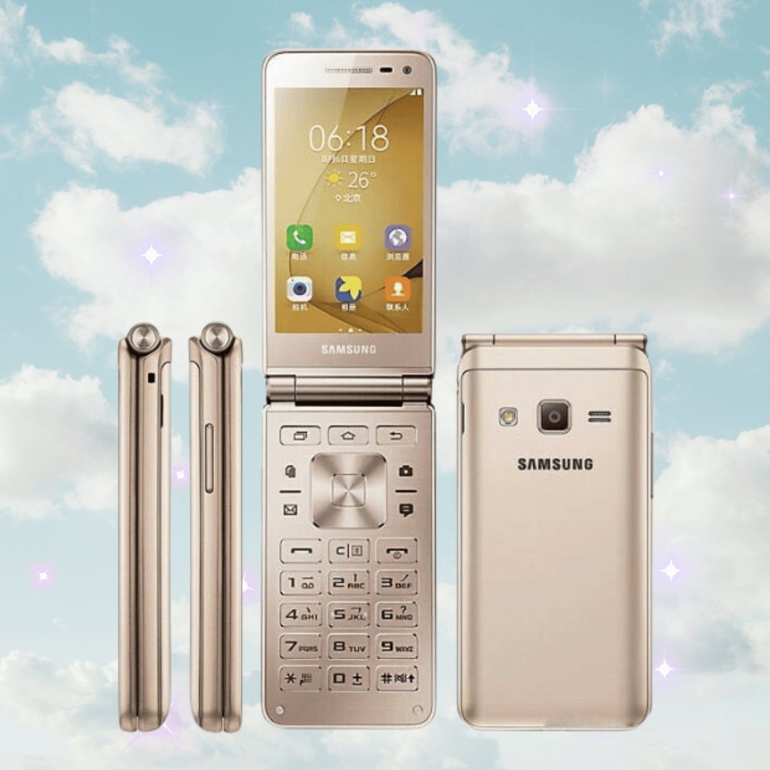Buy Samsung Galaxy Folder 2 G1650 - Unlocked - Android Flip Phone – Y2K ...